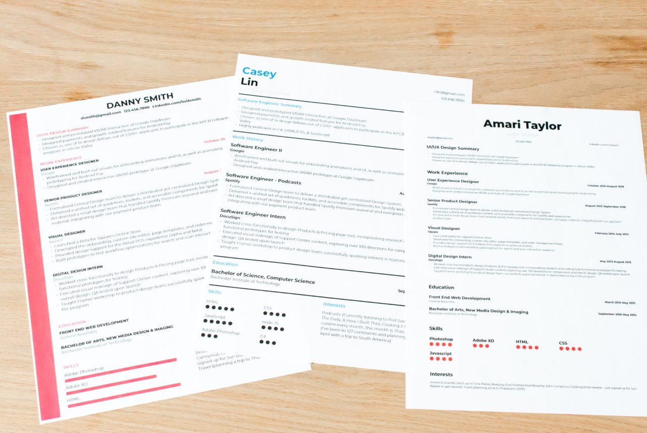 What Is The Best Resume Layout To Use? - Cultivated Culture