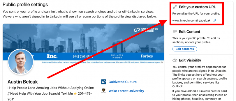 Your LinkedIn URL: What It Is And How To Change It (5+ Examples)
