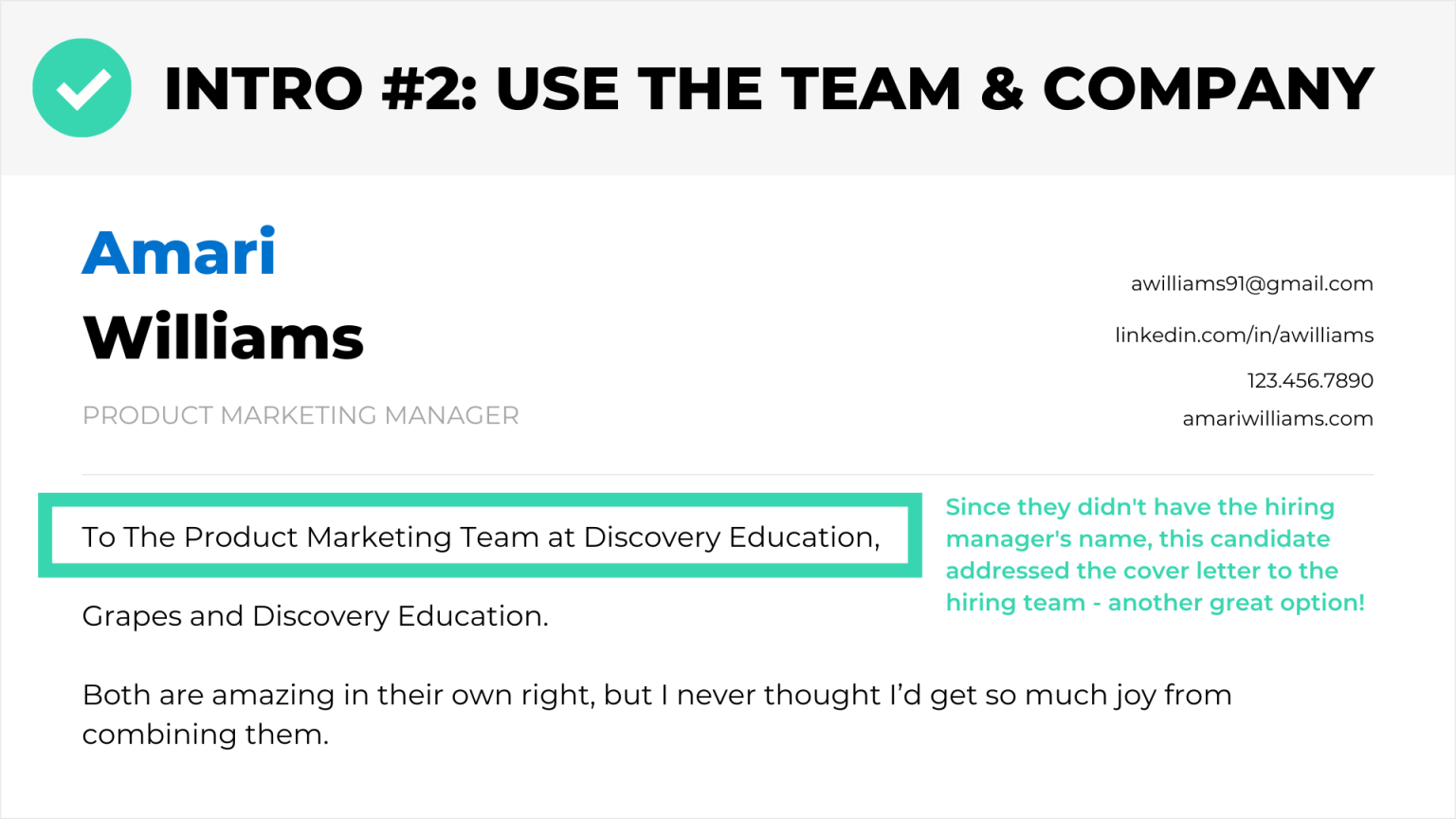 How To Start A Job-Winning Cover Letter (7+ Examples)