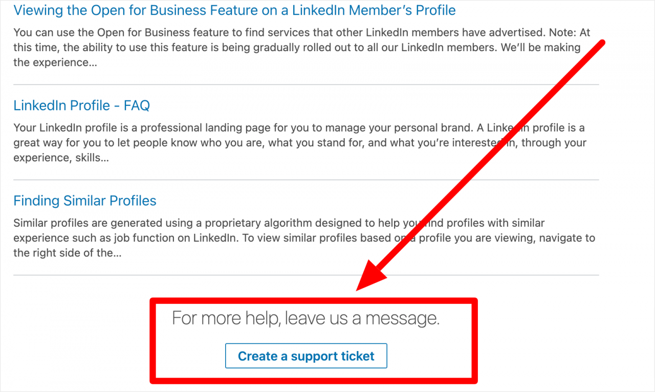 How To Contact LinkedIn Support (& Get A Response!)