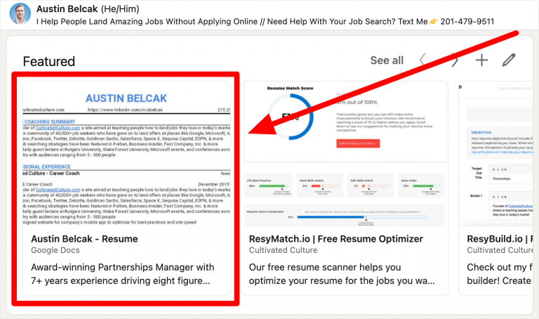 How To Upload Your Resume To LinkedIn (5 Easy Methods)