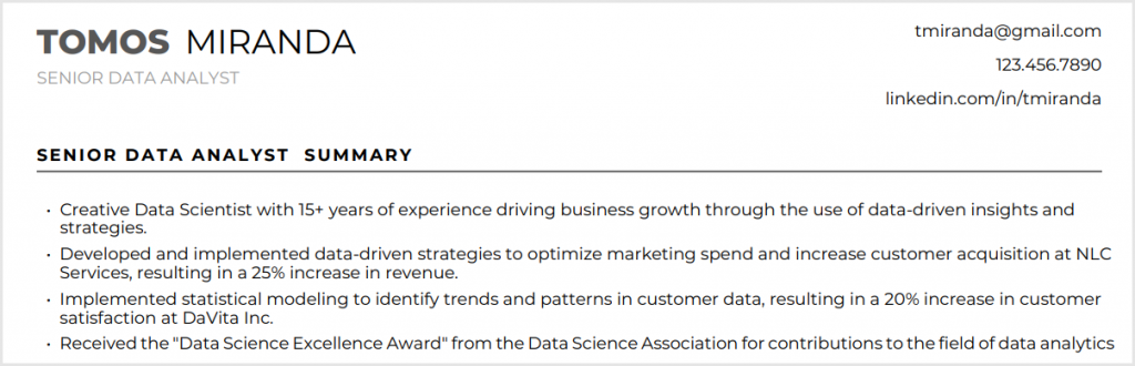 Data Analyst Resume Examples For 2024 (20+ Skills & Templates)