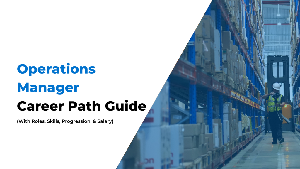 Operations Manager Career Path Guide [Roles, Progression, Skills ...